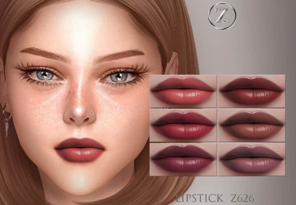 LIPSTICK Z626 - Sims 4 Mod Download Free